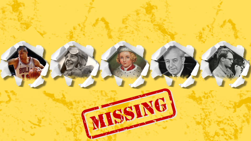 Top 5 Personalities Who Disappeared And Were Never Found - Celebrity ...